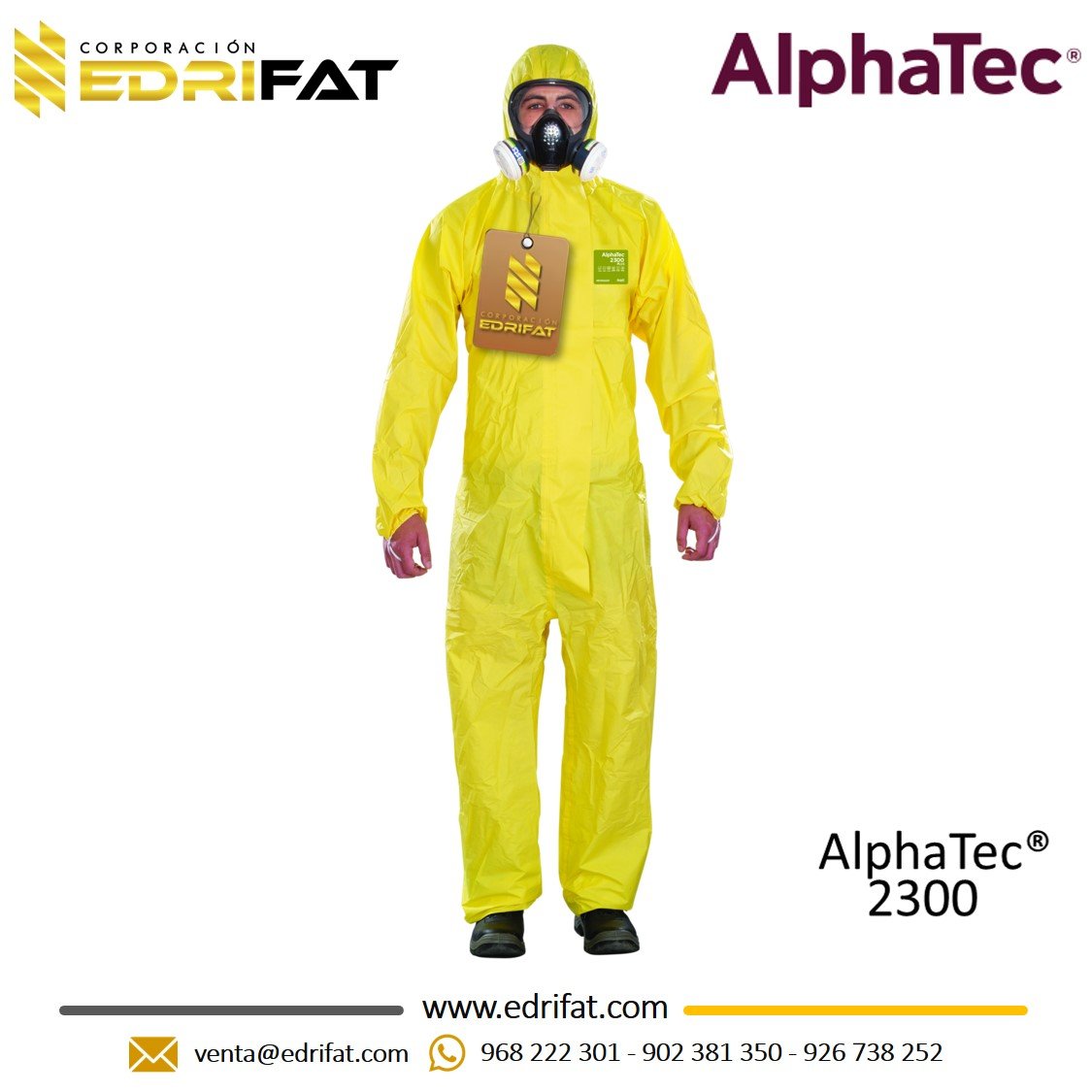 AlphaTec® 1800 STANDARD Bound – Modelo 111 - edrifat.com